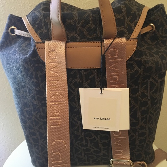 Calvin Klein | Bags | Calvin Klein Signature Backpack | Poshmark
